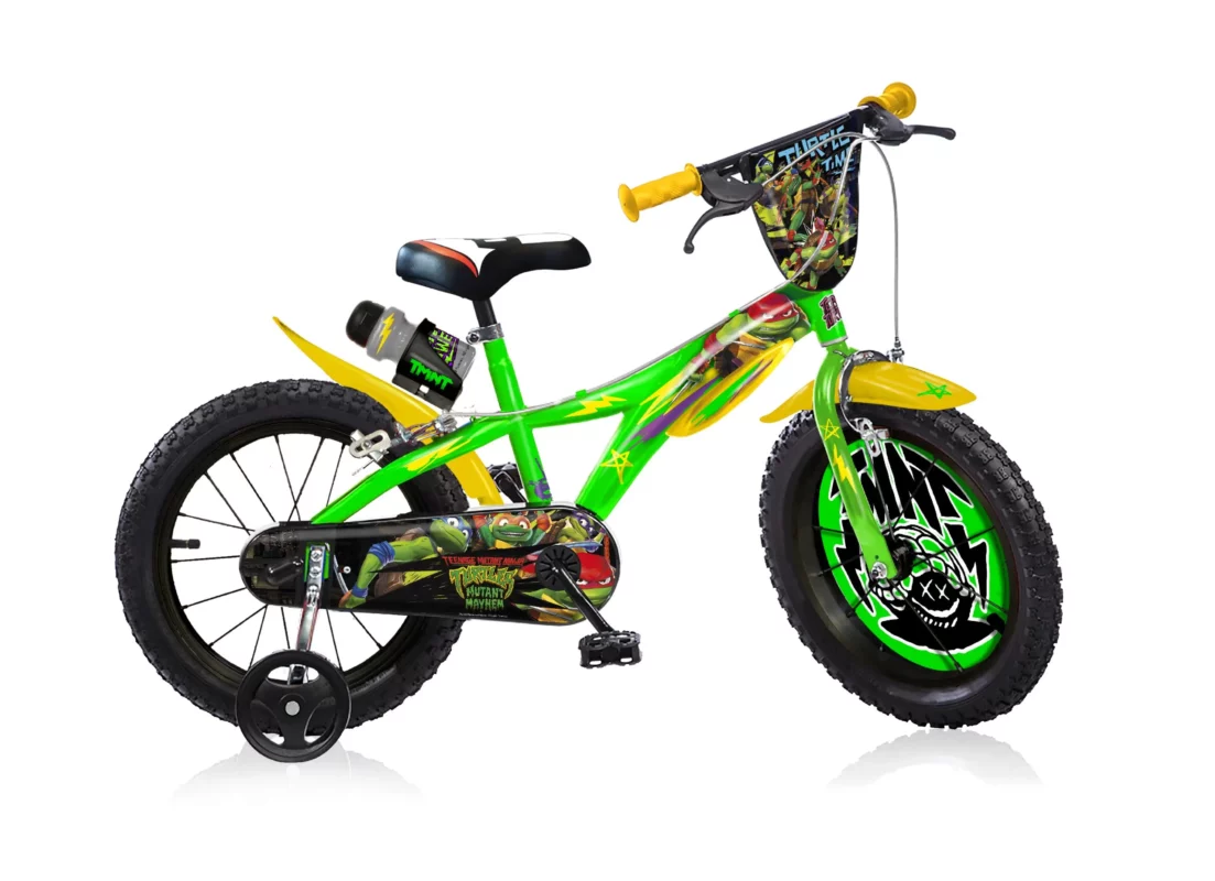Dino Bike Teenage Mutant Ninja Turtles 14â€³ Bicycle - clarkesofcavan.co.uk