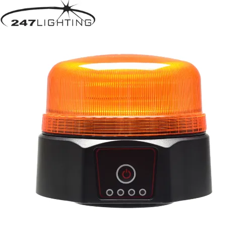247 LED Rechargeable Beacon | 360° Light, 8-Hour Battery, IP66 - CA 8190