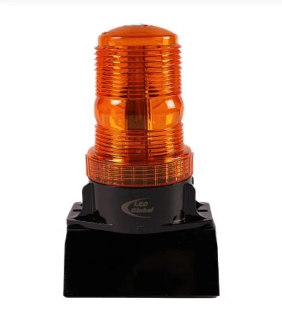 LED Bolt Down Beacon LG677 – Amber Flash IP67 Forklift Safety Light