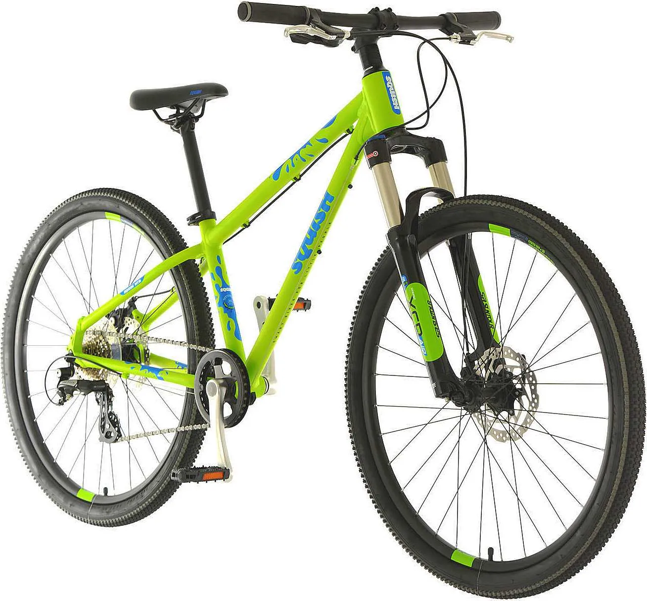 Squish 26" MTB Lime – Lightweight 13" Frame, Front Suspension | Clarkes ...