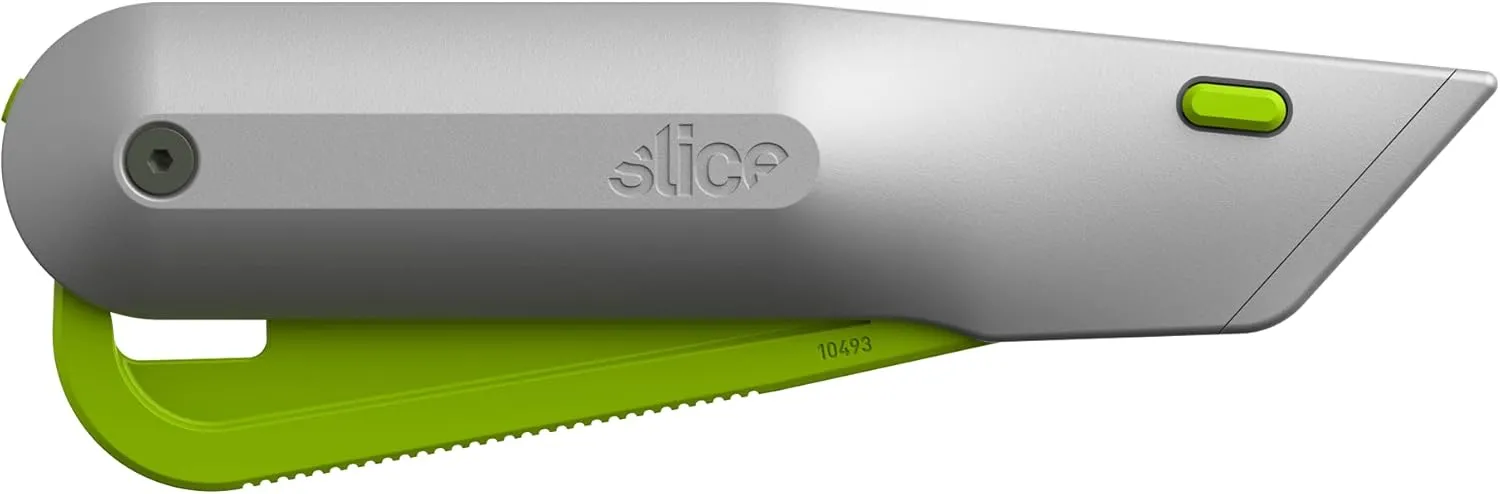 Slice 10493 Auto-Retractable Metal Squeeze Knife | Safety Cutter